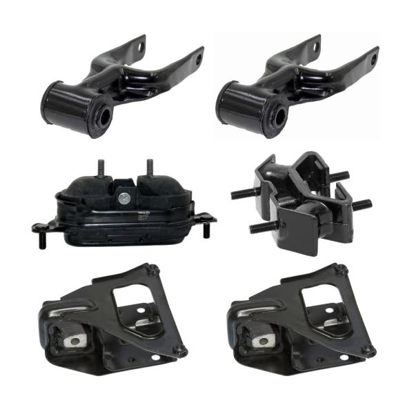 商品名:  Auto Buffy Motor &amp; Trans Mount 6PCS Set Fits 2006 - 2008 Pontiac Grand Prix 3.8L w/o Turbo Replacement for 281...