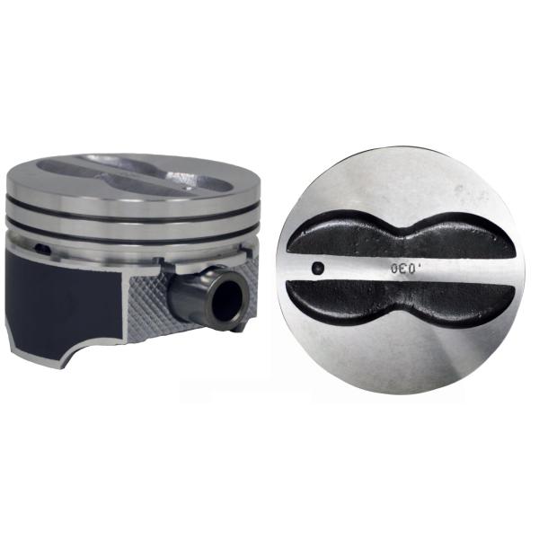 商品名:  LowPricedAutoParts Set of 8 Flat Top Hypereutectic Pistons for 67-90 GM/Chevrolet 5.7L/350 SBC | Standard Size | 4...