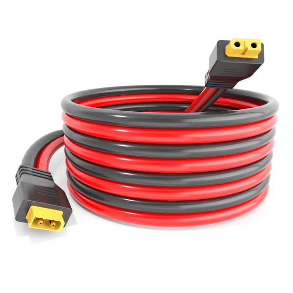 商品名: kzfuli XT60 オス - XT60メス延長ケーブル 10フィート 10AWG 延長ケーブル ソーラーパネル、RCバッテリー、FPVドローン、ソーラーポータブル発電所に適しています。(3.05m/10フィート) kzfuli...
