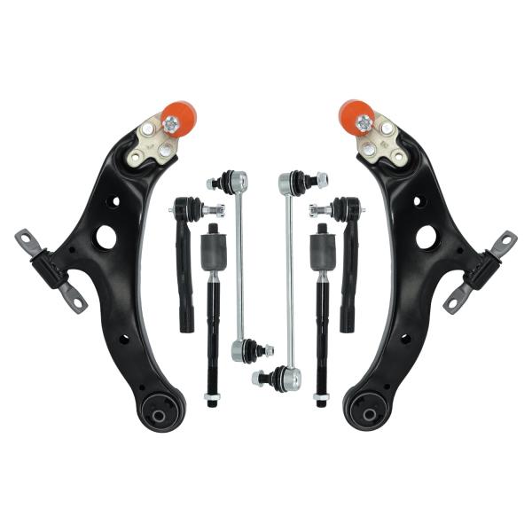 商品名:  HAWK BROTHER Control Arms, 10 Pcs Suspension Kit Lower Ball Joints Tie Rod Ends Front &amp; Rear Sway Bar Links Co...