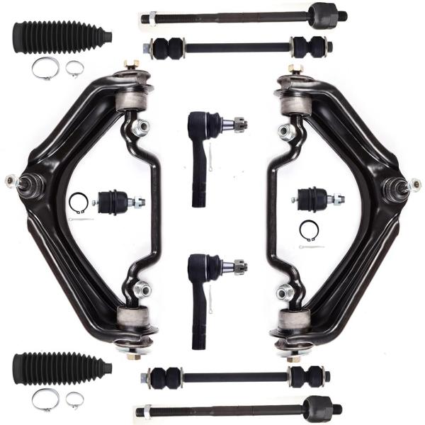 商品名:  12-PC SET Suspension Kit fit 2002-2005 for Ford Explorer for Mercury Mountaineer Front Upper Control Arm and Ball ...