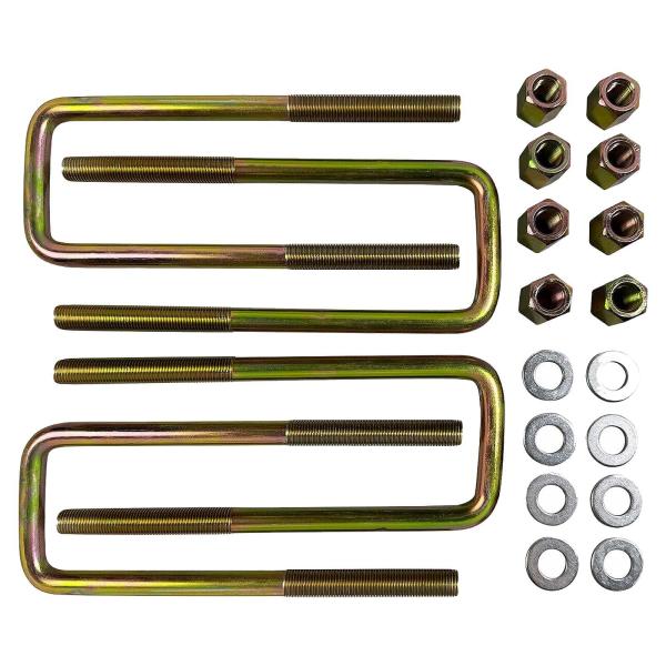 商品名: BST BSSP 4PCS Square U-Bolts 2.5" Wide Leaf Springs 8.75" Long Compatible with 1988-2019 Chevy Silverado GMC Sierra...