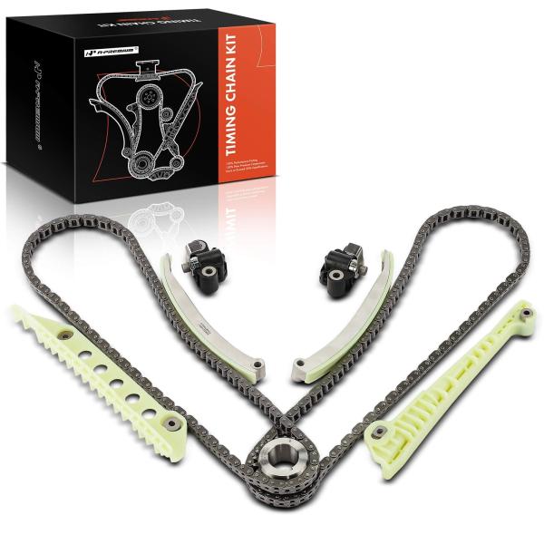 商品名: A-Premium タイミングチェーン&amp;コンポーネントキット 交換用 Ford E-150/250 2009-2014 Explorer Explorer Sport Trac F-150 Mustang Mercury ...