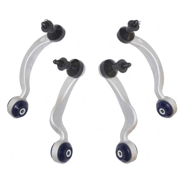 商品名:  AUTOACER - Complete Front Upper Forward and Rearward Control Arm Kit 4 pcs Left + Right with high grade PU Bushing...