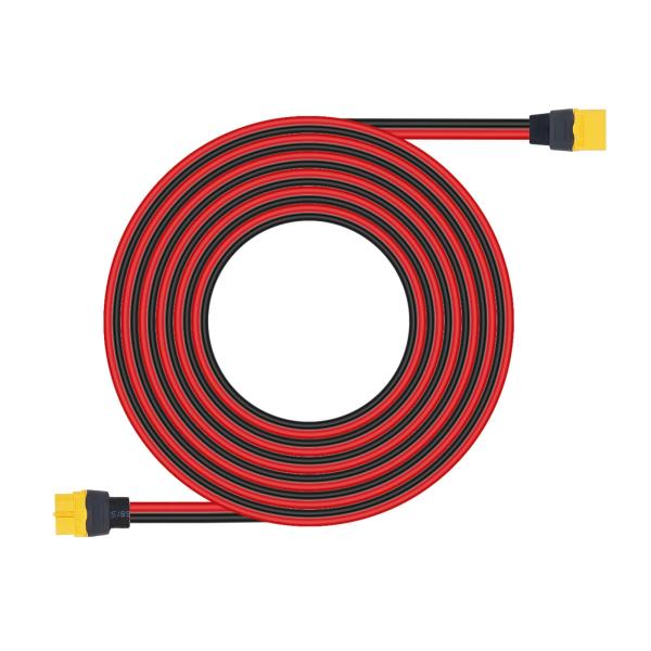 商品名: Magiktech XT60 - Cable de extensi〓n de 50 pies con conectores macho y hembra XT60 adaptadores para central el〓ctric...