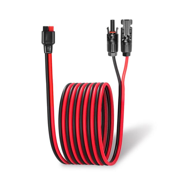 商品名: Ansoufien - Cable de extensi〓n solar de 10 AWG a Anderson de 10 pies, cable de extensi〓n solar compatible con conec...