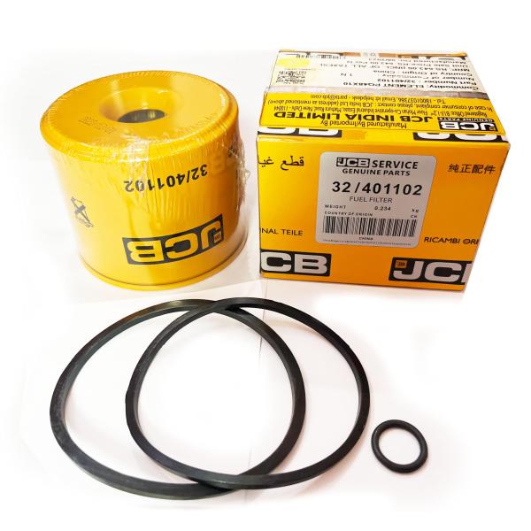 商品名:  JCB Backhoe Parts - GENUINE JCB FUEL FILTER ELEMENT With Orings (JCB Part no. 32/400701 or 32/401102 or 988/00030)...