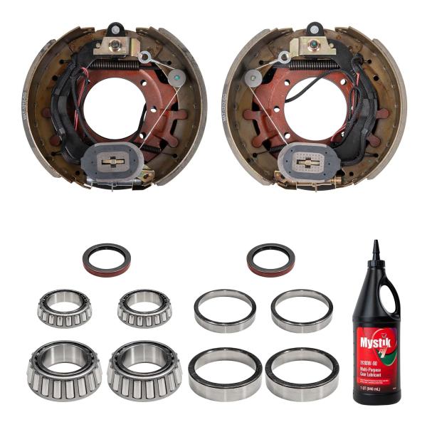 商品名:  The Trailer Parts Outlet - 12K - 16K Trailer Axle Electric Brake Complete Replacement Kit - 12000 lb-16000 lb Capa...