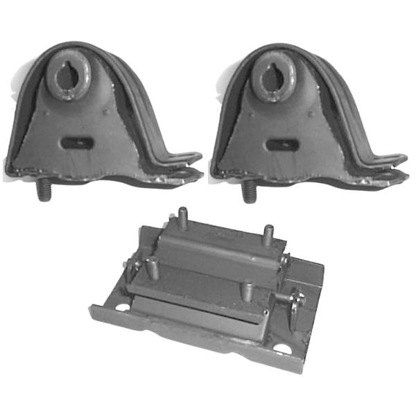 商品名:  Auto Buffy Motor &amp; Trans Mount 3PCS Fit 2003-2006 Jeep TJ 2.4L/ 1997-2002 TJ 2.5L/ 97-06 TJ 4.0L Replacement f...