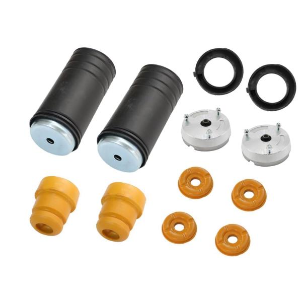 商品名: Nakkaa 12ピース フロントショックストラットトップマウントサポート 上部下部バンプストップ X5 E70 X6 E71に対応 Nakkaa 12 Pieces Front Shock Strut Top Mounts Su...