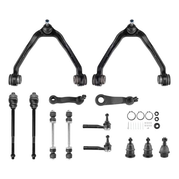 商品名:  Torchbeam 13Pcs Front Upper Lower Control Arms, Suspension Kit with Ball Joint Tie Rod End Sway Bar Link for Tahoe...