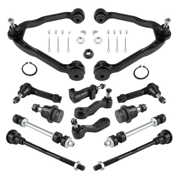 商品名:  Torchbeam 13Pcs Front Upper Control Arms, Suspension Kit with Ball Joint Tie Rod End Sway Bar for Avalanche Sierra...