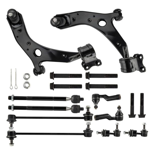 商品名:  Torchbeam 10Pcs Front Lower Control Arms, Suspension Kit with Ball Joint Tie Rod End Sway Bar Link for Mazda3 2004...