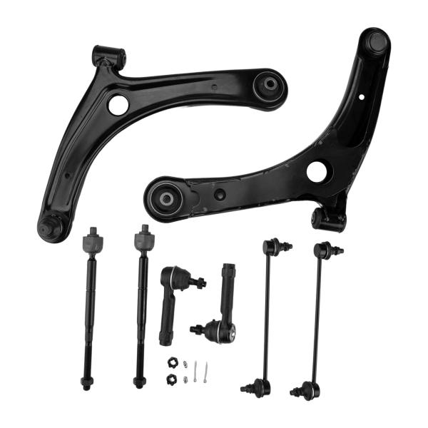 商品名:  KAC Front End Complete Control Arms Assembly Suspension Kit w/Ball Joint Replacement for 09-12 Caliber,07-17 Compa...