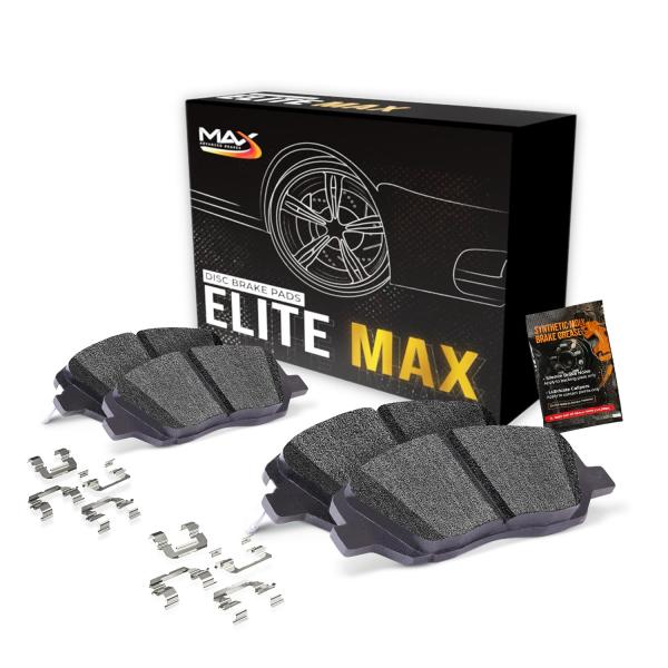商品名:  Max Advanced Brakes Rear Brake Pad for 1995-2000 2001 2002 2003 2004 Ford Mustang, Elite-Max Carbon Ceramic Pad w/...