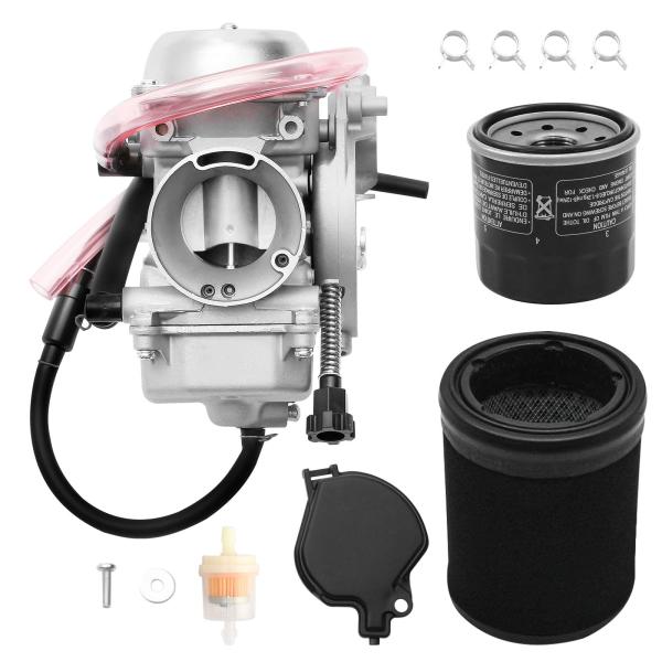 商品名: PRAIRIE 360 キャブレター 2003-2007 カワサキ KVF360 プレーリー 2x4、2003-2007 カワサキ KVF360 プレーリー 4x4、交換# 15003-1686 KVF360 Carburetor...