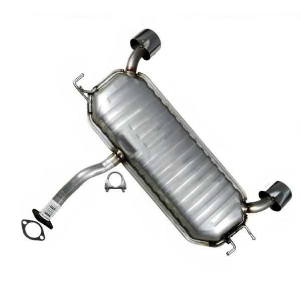 商品名:  Northeastern Exhaust | 409-Grade Stainless Steel - Exhaust Rear Muffler Compatible for Hyundai Tucson 2005-2009 2....