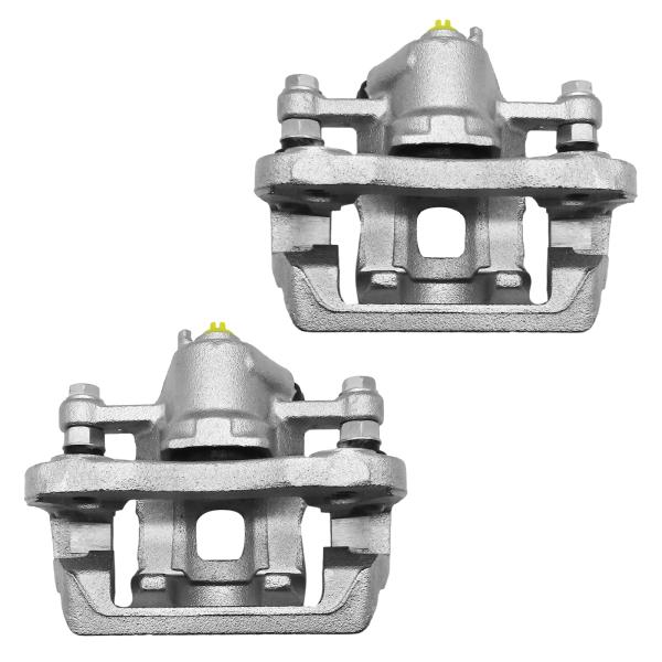 商品名:  funire 2 Pcs Rear Left and Rear Right 19-B3457 &amp; 19-B3456 Brake Calipers Replacement with Bracket| Fits 2007-2...