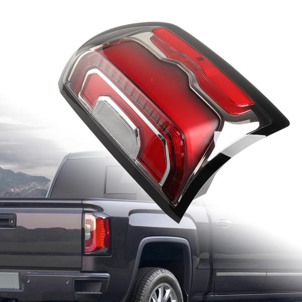 商品名:  Astra Depot Replacement for GMC SIERRA DENALI 1500 PASSENGER RIGHT SIDE LED TAIL LIGHT 2016 2017 2018 GM Lamp, Rea...