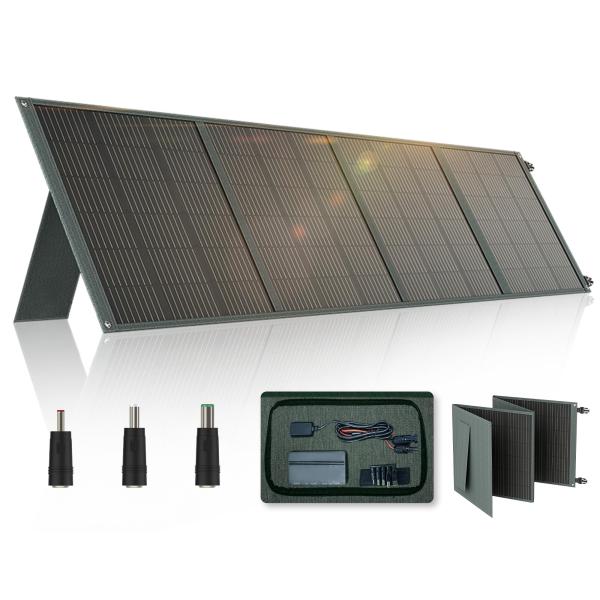 商品名:  POWERWIN 220W 18V Foldable Solar Panel ? IP65 Waterproof 2 USB Outputs for Car, Marine, Trailer &amp; Off-Grid Cha...