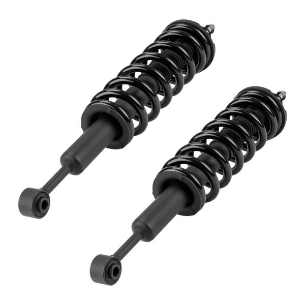 商品名: AUTOSITY フロントコンプリートストラットショックアブソーバー コイルスプリングアセンブリ付き 2003-2020 4Runner、2005-2015 Tacoma、2007-2014 FJクルーザー2個 171371L+1...