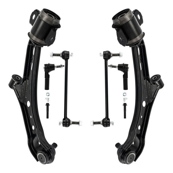 商品名:  Torchbeam 6pcs Front Lower Control Arms, Suspension Kit with Ball Joint Tie Rod End Sway Bar Link for Mustang 2005...