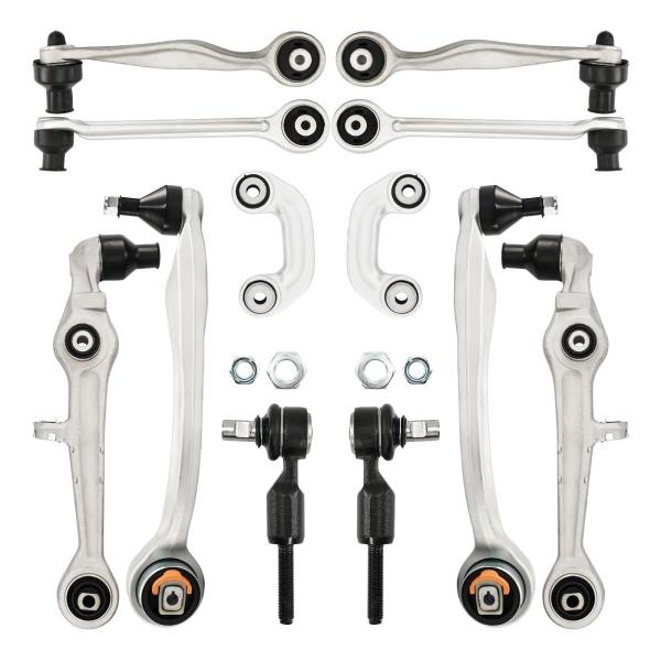 商品名:  Torchbeam 12pcs Front Upper Lower Forward Rearward Control Arm, Suspension Kit with Tie Rod End Sway Bar Link for ...