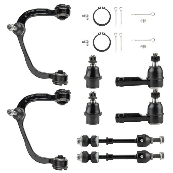 商品名:  Torchbeam 8pcs Front Upper Control Arms, Suspension Kit with Ball Joint Tie Rod End Sway Bar Link for F150 2005-20...