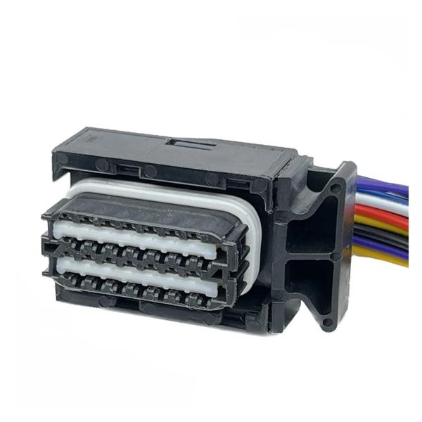 商品名:  28 Pin TE 1393436-1 1393454-1 Car Engine Computer Welding Plate Plug Wiring Harness Control System ECU Connector V...
