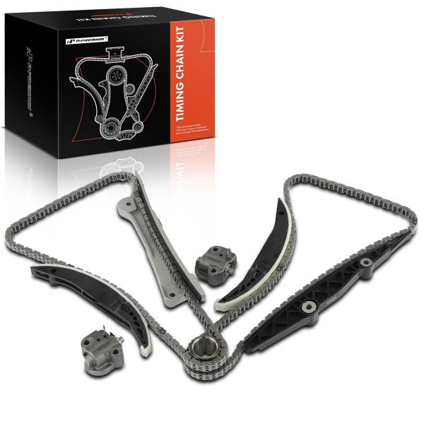 商品名: A-Premium 9PCS エンジンタイミングチェーンキット スプロケット&amp;テンショナー&amp;ガイド付き Ford Escape 2009-2012、Fusion 2010-2012 &amp; Mercury Ma...