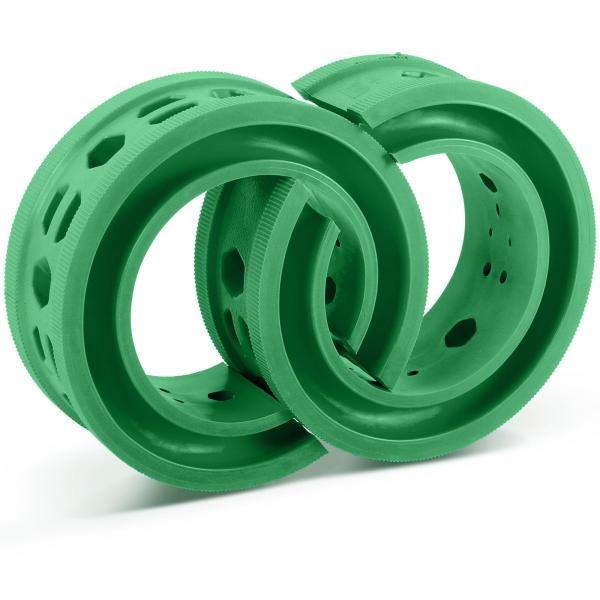 商品名:  AICARS Shock Absorber Spring Rubber: Coil Spring Booster Cushion Car Bumper Buffer Power Cushion Green B+ Type- Pa...