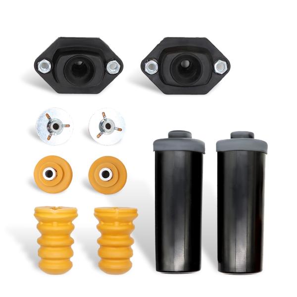 商品名: Nakkaa 10個 リアショックマウント バンプストップ ブーツセット E92 E90 328i 335i 128i 328iに対応 Nakkaa Rear Upper and Lower Shock Mounts Sealin...