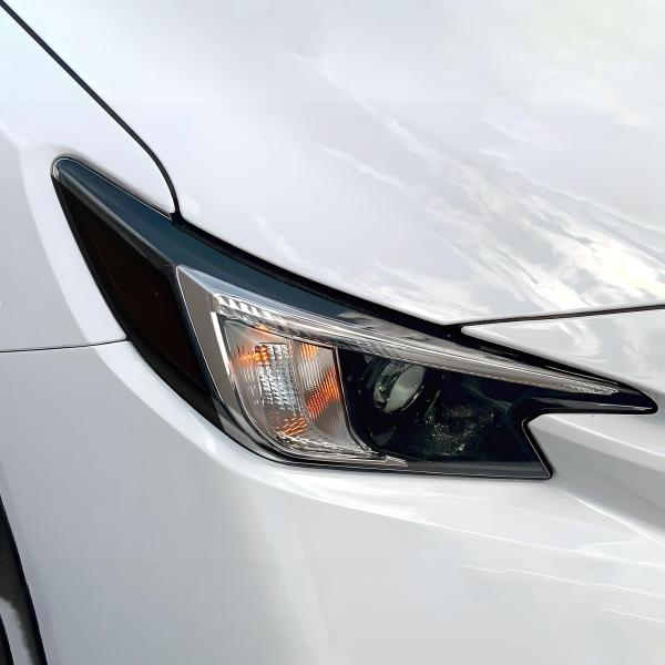 商品名:  BOGAR TECH DESIGNS Amber Blackout Delete Headlight Head Light Tint Kit Compatible with Subaru WRX 2022-2025, Dark ...