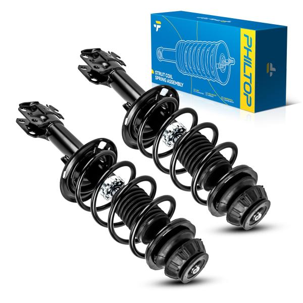商品名:  PHILTOP Front Complete Struts Shock Absorber Compatible with 2008-2010 xD, Struts with Coil Spring Assemblies #OE ...