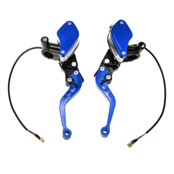 商品名:  MDEOOSKY 2 Pcs 7/8" 22mm Motorcycle Brake Clutch Pump Lever with Dual Hydraulic Master Cylinder Reservoir Replacem...