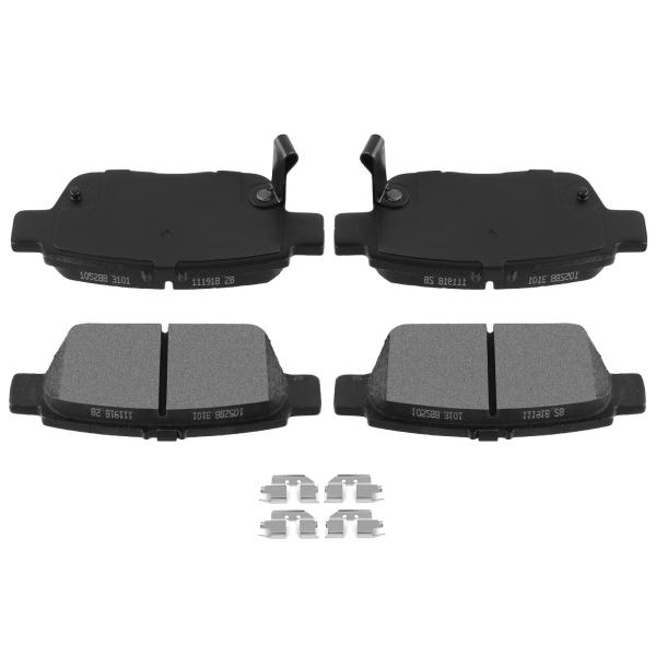 商品名:  AUTOMUTO 4PCS Rear Semi-Metallic Disc Brake Pads Set D1103 For Acura TL 2009-2014,For Honda Ridgeline 2006-2014ブラン...