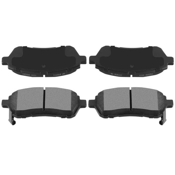 商品名:  AUTOMUTO 4PCS Front Semi-Metallic Disc Brake Pads Set D1454 For Ford For Fiesta 2011-2019ブランド: AUTOMUTO高さ: 8cm横幅: ...