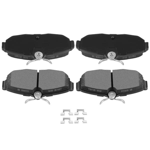 商品名:  AUTOMUTO 4PCS Rear Semi-Metallic Disc Brake Pads Set D1082 For Ford For Mustang 2005-2011ブランド: AUTOMUTO高さ: 8cm横幅: ...
