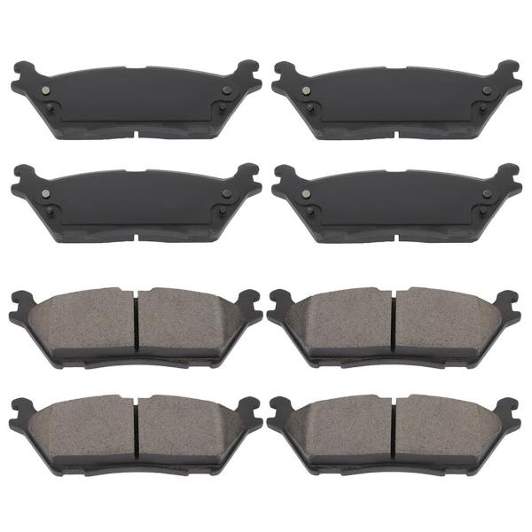 商品名:  AUTOMUTO 8PCS Front &amp; Rear Disc Brake Pads Set D1790 D1414 For Ford For Expedition 2018-2019, For Ford For F-1...