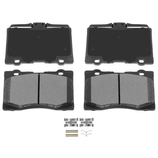 商品名:  AUTOMUTO 4PCS Front Semi-Metallic Disc Brake Pads Set D1091 For Acura RL 2005-2012ブランド: AUTOMUTO高さ: 8cm横幅: 12.9cm奥...