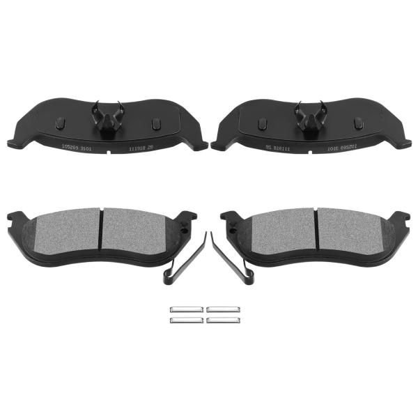 商品名:  AUTOMUTO 4PCS Rear Semi-Metallic Disc Brake Pads Set D981 For Ford Explorer Explorer Sport Trac For Jeep Liberty W...