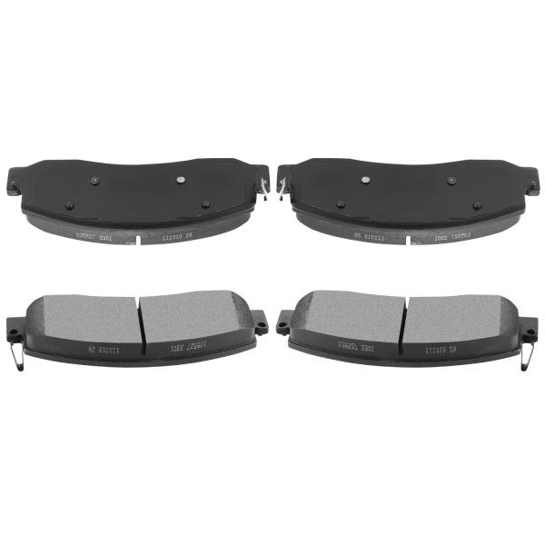 商品名:  AUTOMUTO 4PCS Front Semi-Metallic Disc Brake Pads Set D1333 For Ford For F-250 Super Duty 2008-2013, For Ford For ...