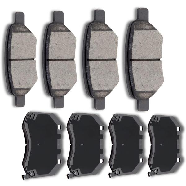 商品名:  AUTOMUTO 8PCS Front &amp; Rear Ceramic Disc Brake Pads Set D1033 D1379 For Chevrolet Cobalt 2007,For Chevrolet HHR...