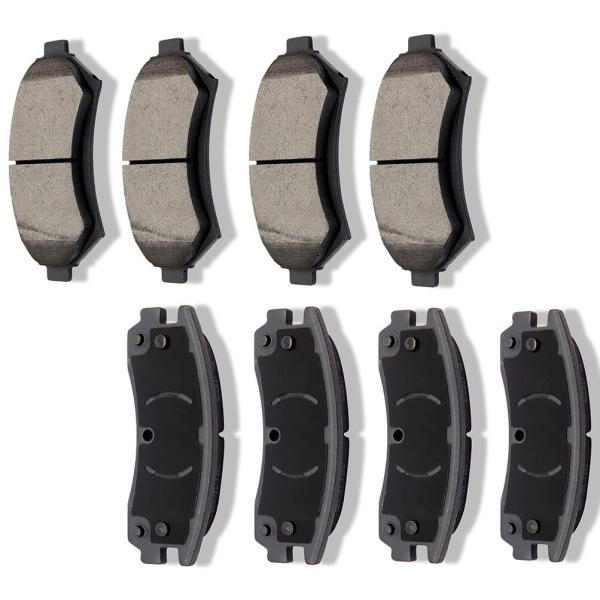 商品名:  AUTOMUTO 8PCS Front &amp; Rear Ceramic Disc Brake Pads Set D699 D698 For Buick Century Regal For Chevrolet Impala ...