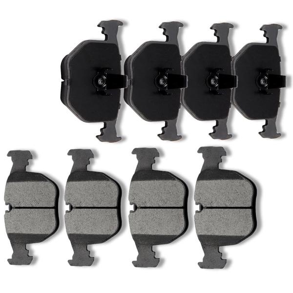 商品名:  AUTOMUTO 8PCS Front &amp; Rear Ceramic Disc Brake Pads Set D683 D681 For BMW 740i 1995 1997-2001,For BMW 740iL 199...