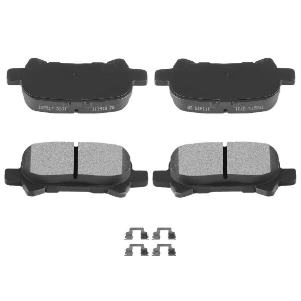 商品名:  AUTOMUTO 4PCS Rear Semi-Metallic Disc Brake Pads Set D828 For Toyota Avalon 2000-2007,For Toyota For Camry 2000-20...