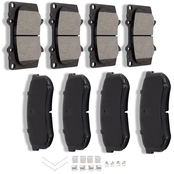 商品名:  AUTOMUTO Front &amp; Rear Brake Pads Set D606 D976 For Lexus GX460 2010-2019,For Lexus GX470 2003-2009,For Toyota ...