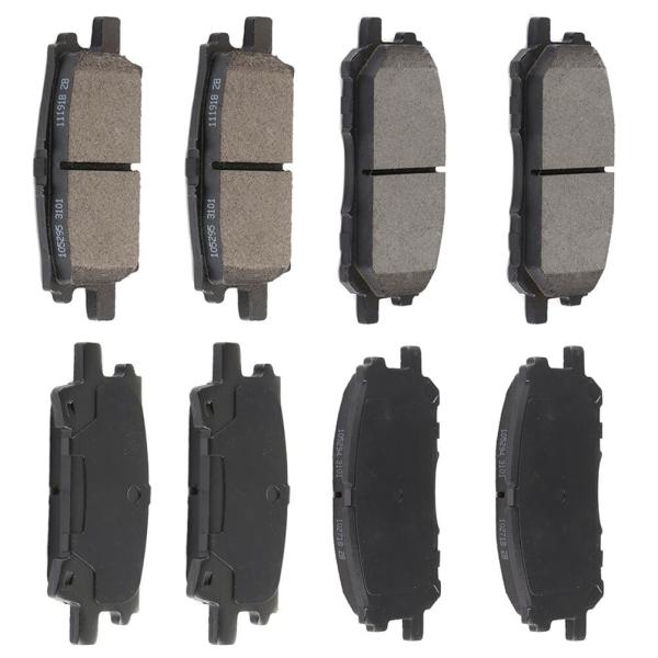 商品名:  AUTOMUTO 8PCS Front &amp; Rear Semi-Metallic Disc Brake Pads Set D996 D1005 For Lexus RX330 2004-2006,For Lexus RX...