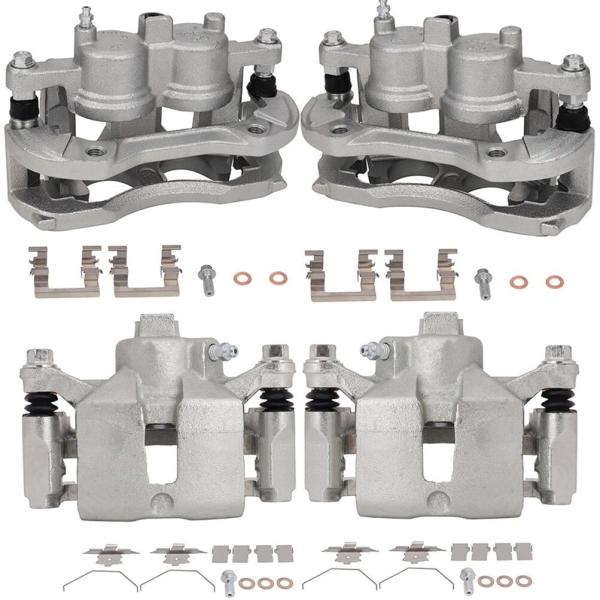 商品名:  INEEDUP Front &amp; Rear Disc Brake Caliper Assembly With Bracket 18B4988 18B4989 18B4644 18B4645 For Chevrolet Im...