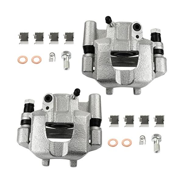 商品名:  INEEDUP Rear Left &amp; Right Disc Brake Caliper Assembly With Bracket 19B2950 19B2951 For Scion tC 2005-2010ブランド:...